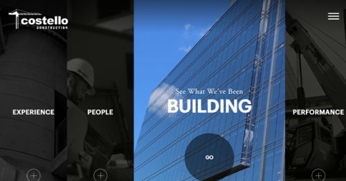 Construction Website Design - 50 Excellences in Building Sites