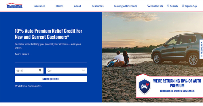 Insurance Website Design – 10 of the Best Industry Examples