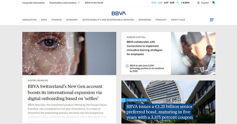 Bank Website Design - 50 Examples You Must See