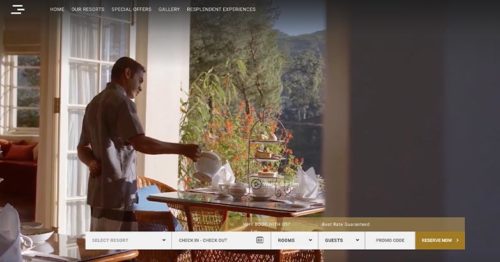 Luxury Hotel Website Design - 66 Elegant and Inspiring Examples