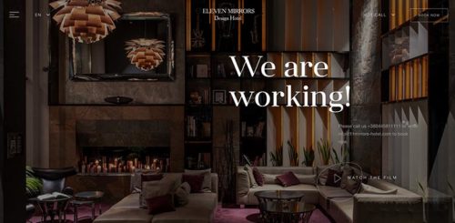 Luxury Hotel Website Design - 66 Elegant and Inspiring Examples