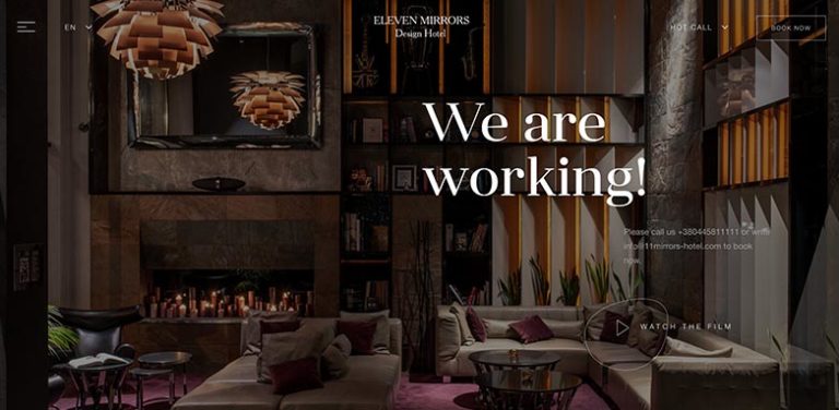 Luxury Hotel Website Design - 65 Elegant and Inspiring Examples