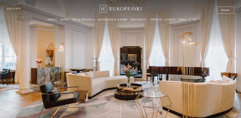 Luxury Hotel Website Design - 65 Elegant and Inspiring Examples