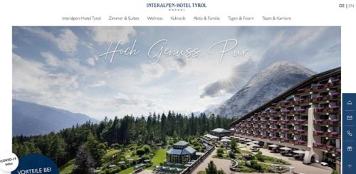 Luxury Hotel Website Design - 41 Stunning Hotel Websites