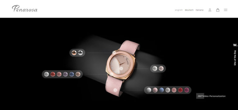 Luxury Watch Website Design - 30 Industry Leading Examples