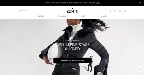 Luxury Watch Website Design - 30 Industry Leading Examples