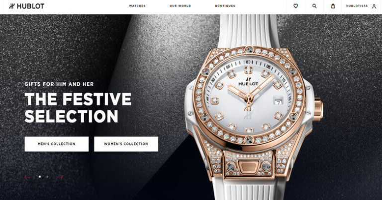 Luxury Watch Website Design - 30 Industry Leading Examples