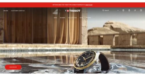Luxury Watch Website Design - 30 Industry Leading Examples