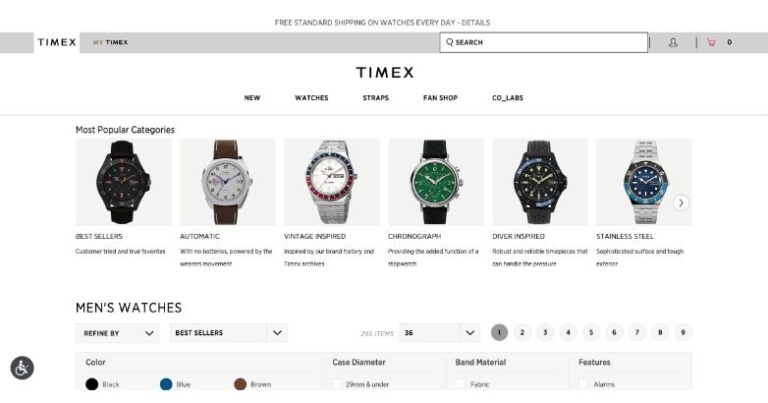 Luxury Watch Website Design - 30 Industry Leading Examples