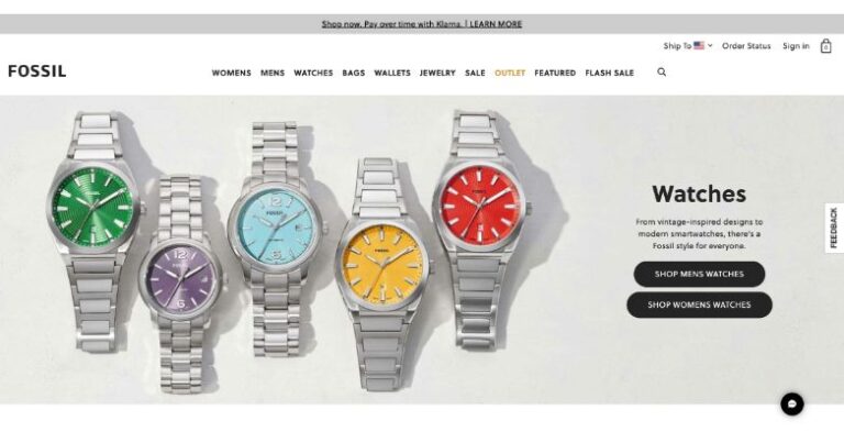 Luxury Watch Website Design - 30 Industry Leading Examples