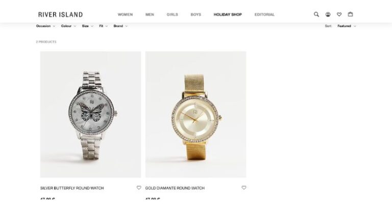 Luxury Watch Website Design - 30 Industry Leading Examples