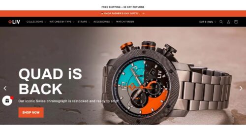 Luxury Watch Website Design - 30 Industry Leading Examples