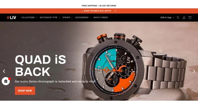 Luxury Watch Website Design - 30 Industry Leading Examples