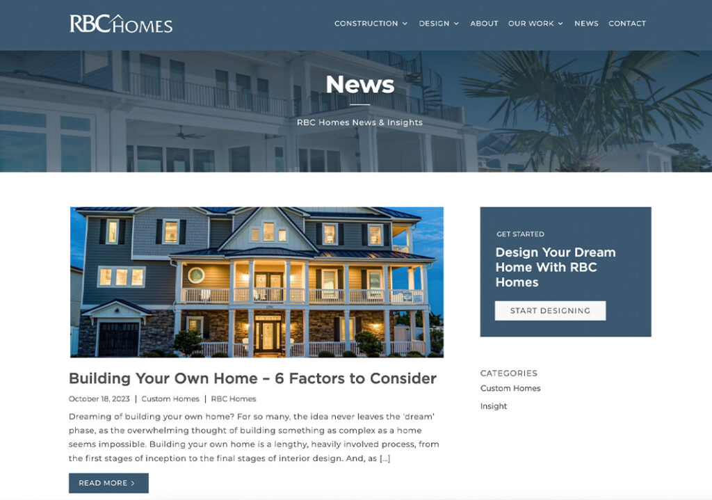 RBC Homes - Mediaboom