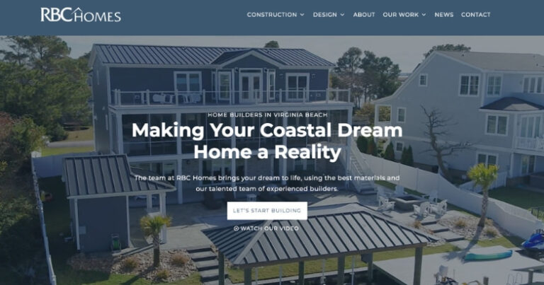 Construction Website Design - 50 Excellences in Building Sites