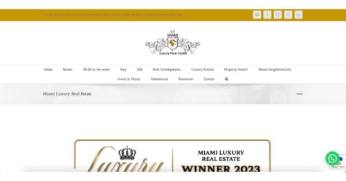 Luxury Real Estate Website Design – 50 Exquisite Examples