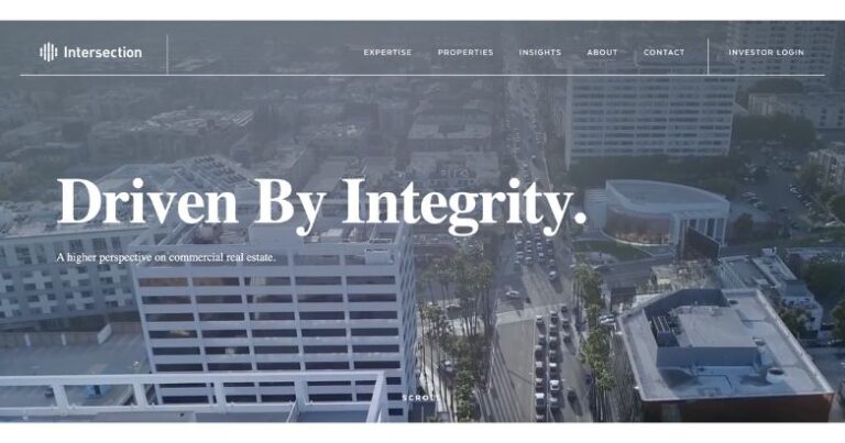 Commercial Real Estate Website Design - 50 Best Web Designs