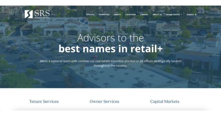 Commercial Real Estate Website Design - 50 Best Web Designs