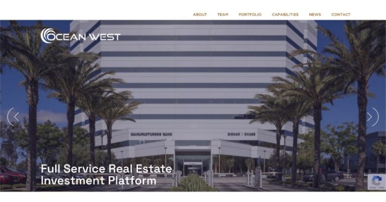 Commercial Real Estate Website Design - 50 Best Web Designs
