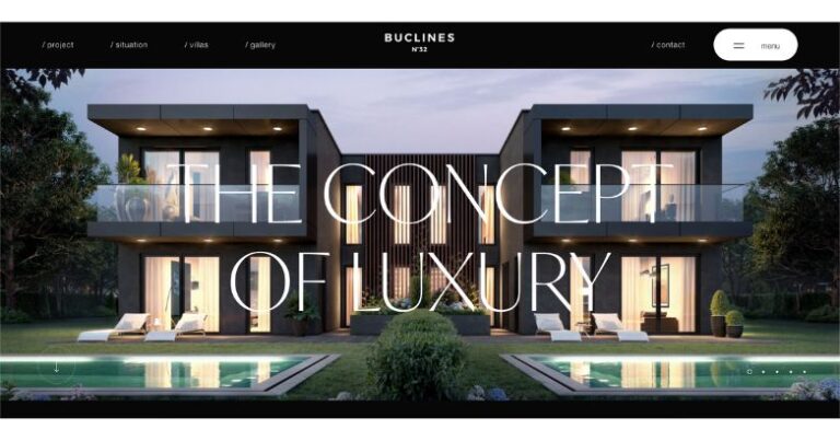 Luxury Real Estate Website Design – 50 Exquisite Examples