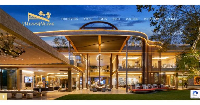 Luxury Real Estate Website Design – 50 Exquisite Examples