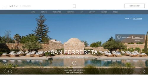 Luxury Hotel Website Design - 66 Elegant and Inspiring Examples