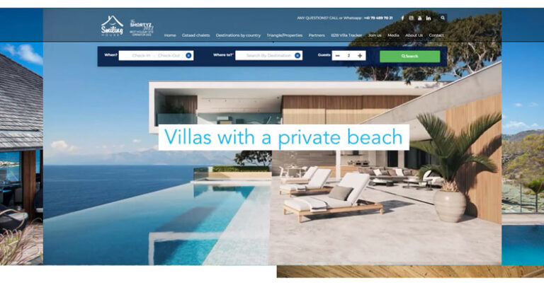 Vacation Rental Website Design - 50 Outstanding Examples