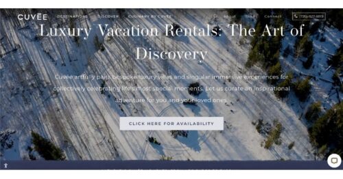 Vacation Rental Website Design - 50 Outstanding Examples