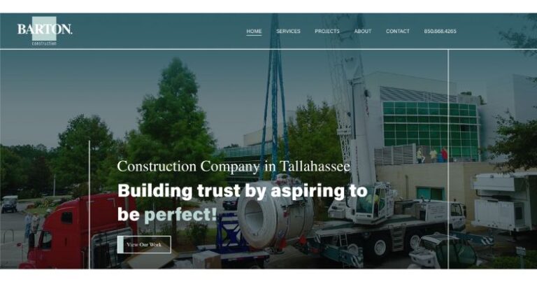 Construction Website Design - 50 Excellences in Building Sites