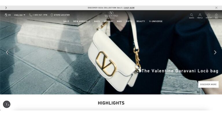 Luxury Fashion Website Design – 50 Amazing Examples