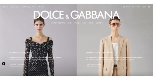 Luxury Fashion Website Design – 50 Amazing Examples