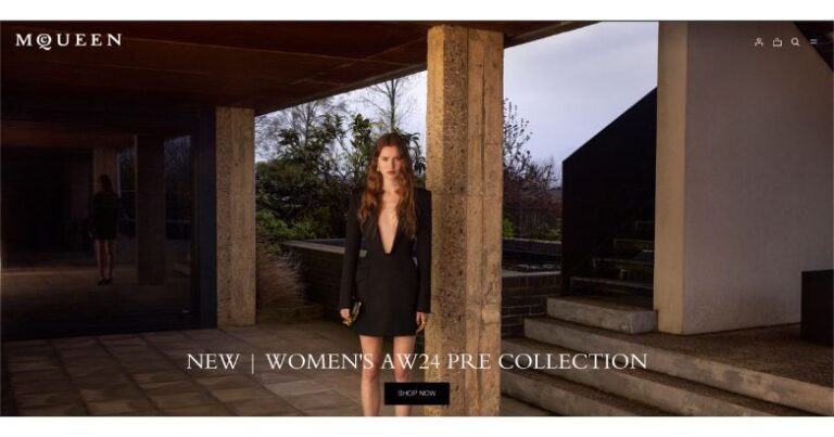 Luxury Fashion Website Design – 50 Amazing Examples