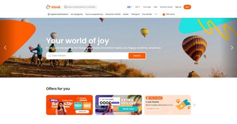 Travel Website Design – 50 Examples to Fuel Client's Wanderlust