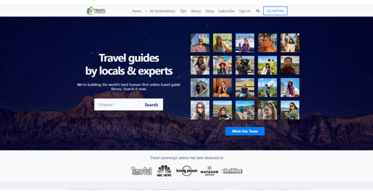 Travel Website Design – 50 Examples to Fuel Client's Wanderlust