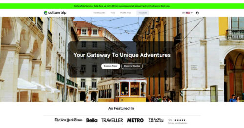Travel Website Design – 50 Examples to Fuel Client's Wanderlust
