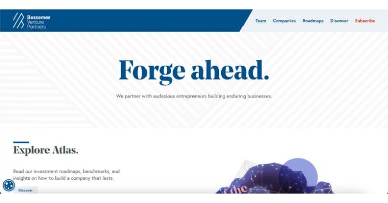 Venture Capital Website Design - 50 Outstanding Examples