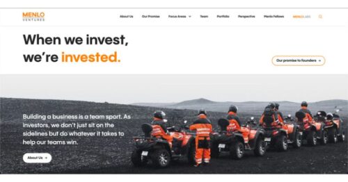 Venture Capital Website Design - 50 Outstanding Examples