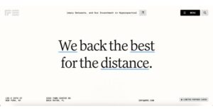 Venture Capital Website Design - 50 Outstanding Examples