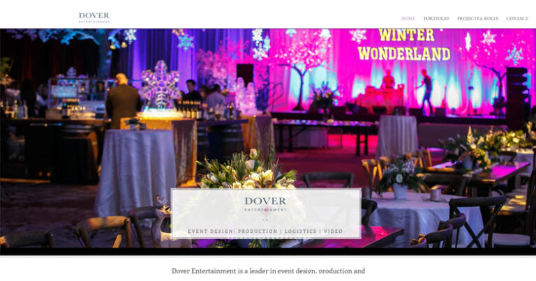 Event Planner Website Design - 50 Winning Website Ideas
