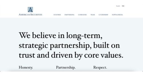 Private Equity Website Design - 50 Amazing Examples