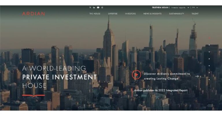 Private Equity Website Design - 50 Amazing Examples