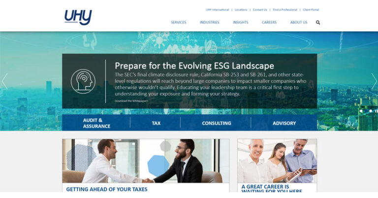 CPA Website Design – 50 Eye-Catching Examples for Your Firm