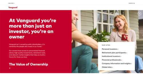 Financial Services Website Design – 50 Outstanding Examples