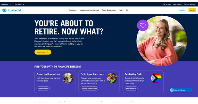 Financial Services Website Design – 50 Outstanding Examples