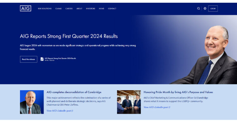 Financial Services Website Design – 50 Outstanding Examples