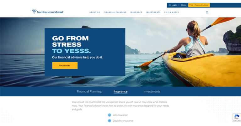 Financial Services Website Design – 50 Outstanding Examples