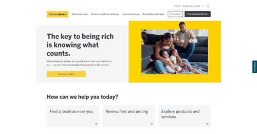 Financial Services Website Design – 50 Outstanding Examples