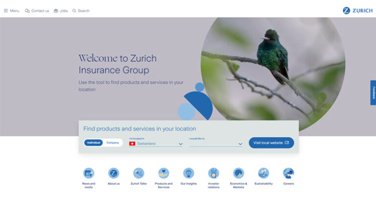 Financial Services Website Design – 50 Outstanding Examples