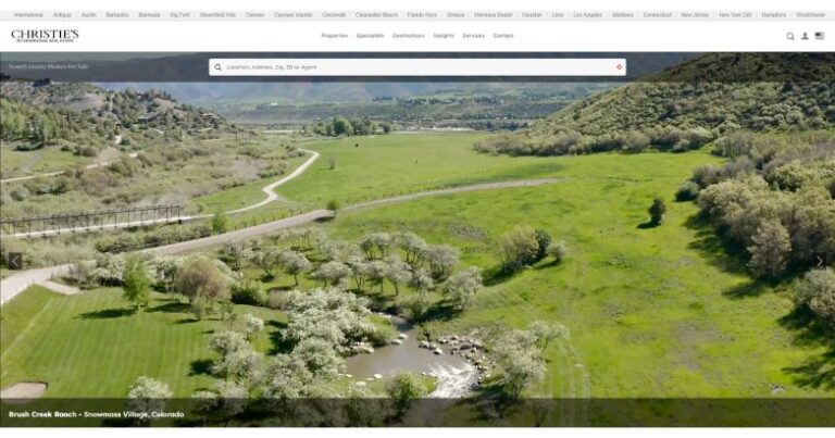 Luxury Real Estate Website Design – 50 Exquisite Examples