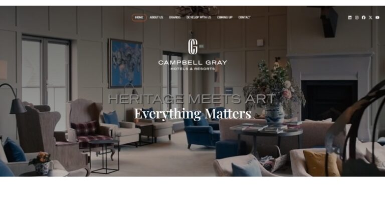 Luxury Hotel Website Design - 72 Inspiring Examples (2025)